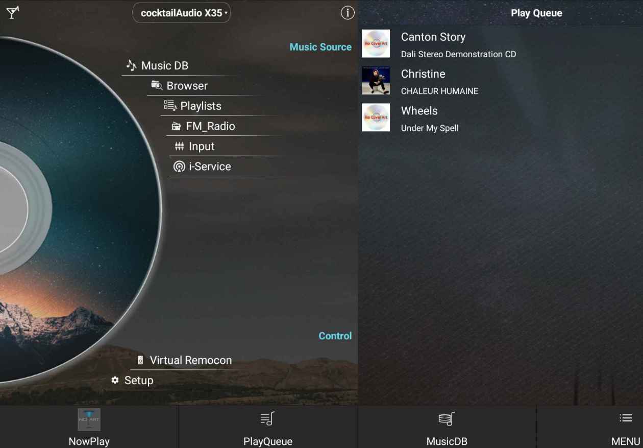Test: Cocktail Audio X35 Musikserver & Vollverstärker, moderne ...