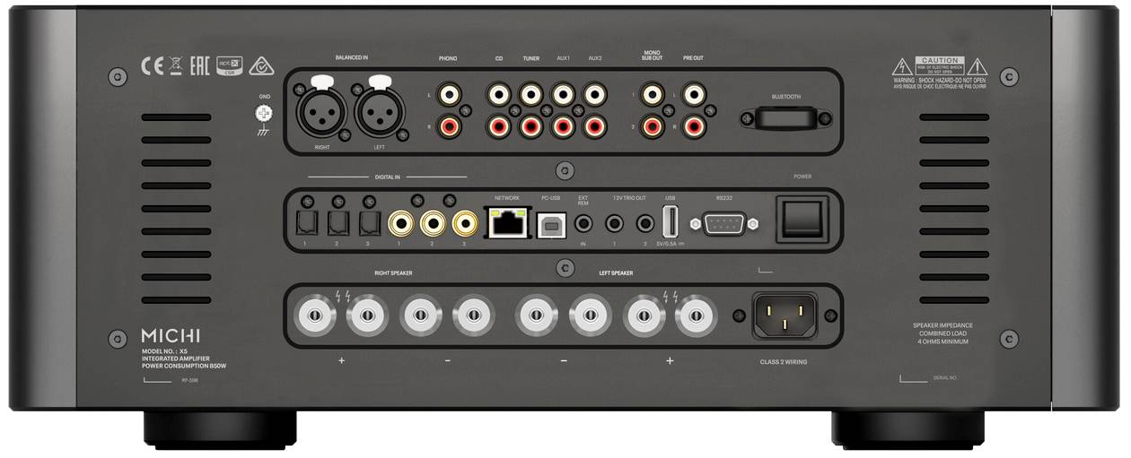 Rotel erweitert seine MICHI-Serie um die Vollverstärker X3 und X5 › HiFi-IFAs, Der Blog: HiFi ...