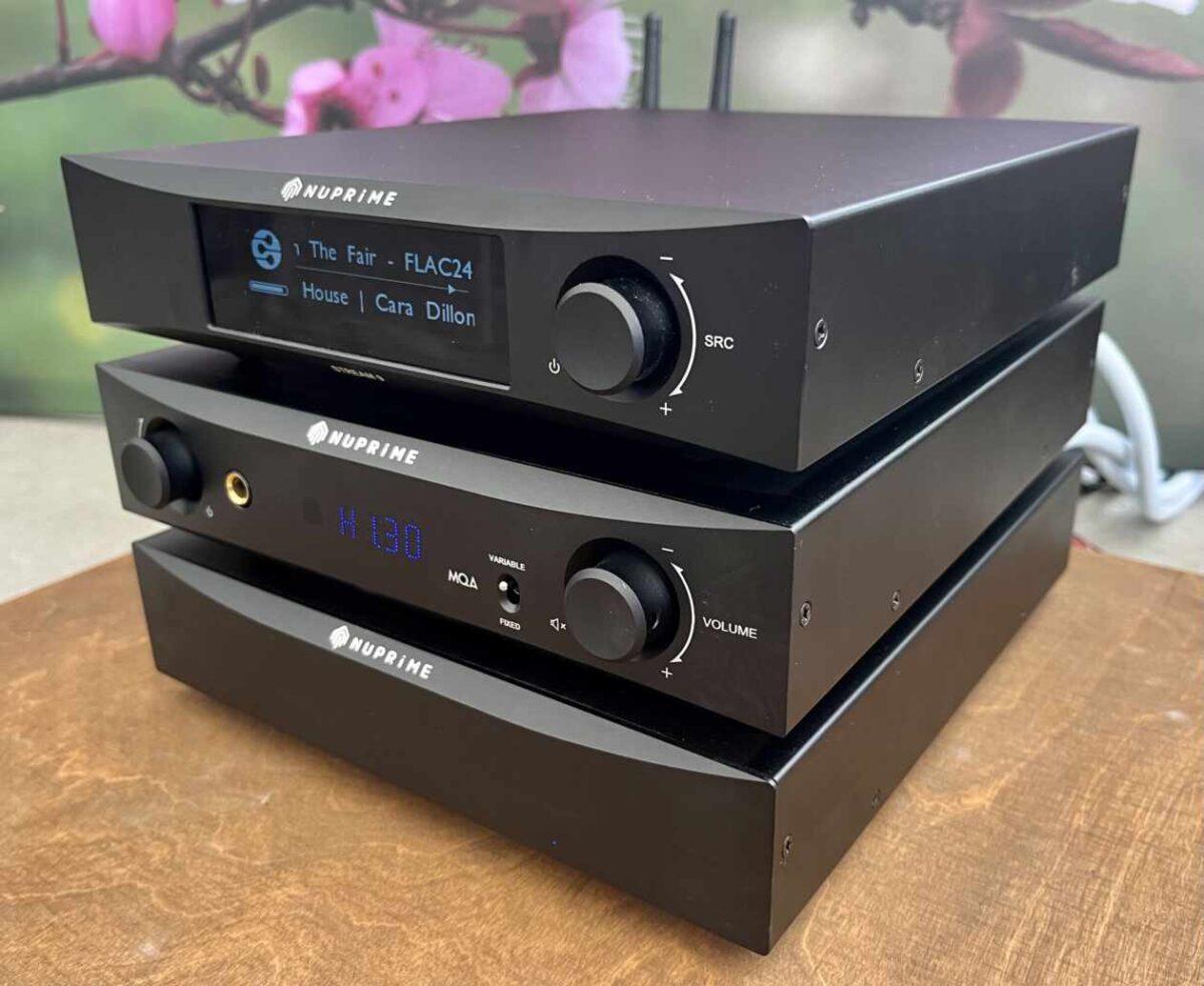 Test: D/A-Wandler+Vorstufe NuPrime DAC-9X mit Endstufe NuPrime STA-9X ...