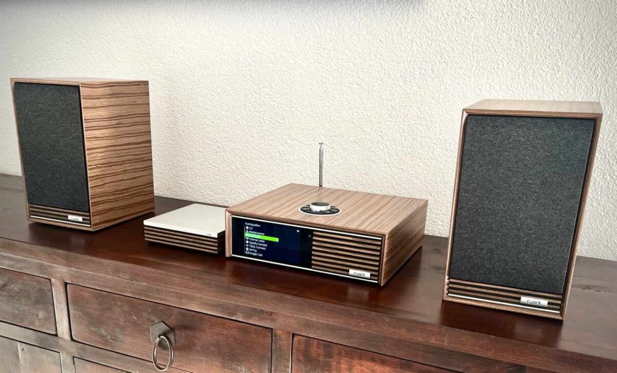 Test: Streaming Receiver Ruark R610 + R-CD100 + Lautsprecher SABRE R ...
